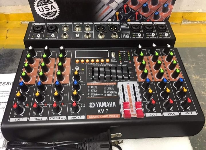 xv7 Channel Mixing Console and AUX Paths Effects Processor | Lazada PH