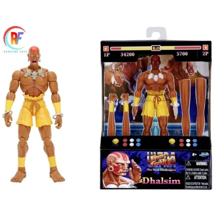 Jada Toys Ultra Street Fighter II Dhalsim 6-Inch Action Figure | Lazada PH