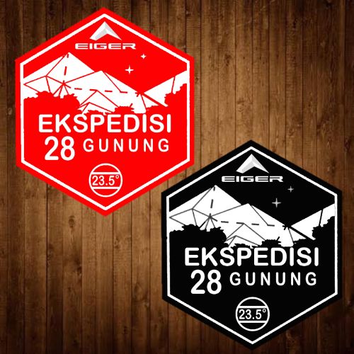 Stiker Eiger / Stiker Pendaki Gunung / Stiker ekpedisi gunung | Lazada Indonesia