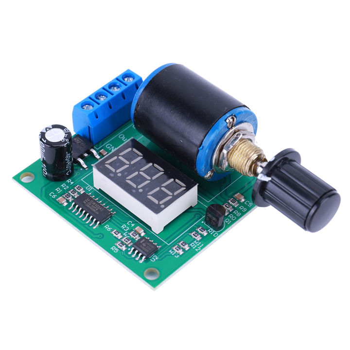 DC 12V 24V 4-20mA Digital LED Display Signal Generator Module 3-Digit Display Current Signal ...