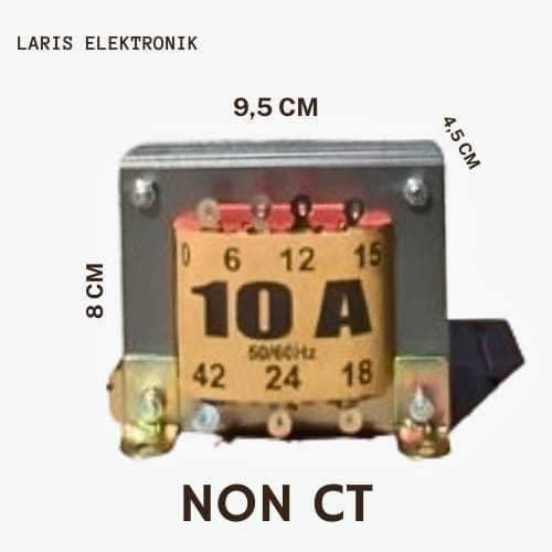 Trafo YT-Transformer 10A Non CT kecil / Trafo 10 amper non ct 42v ...