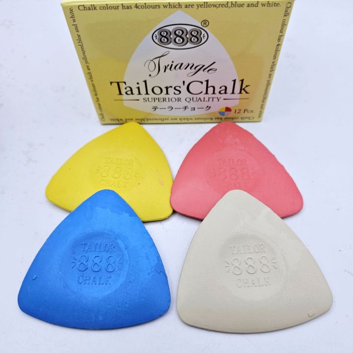 Kapur Jahit Japan 888 Trangle Brand Tailor's Chalk Jepun Superior ...