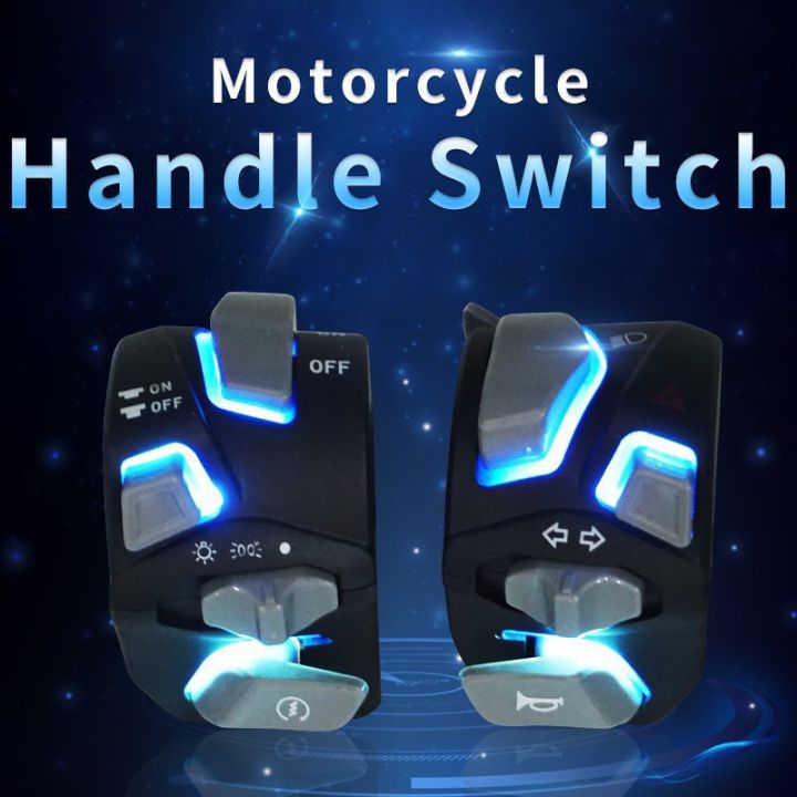 Domino V3 Thai Switch/ Illuminated switch 1 Pair Handlebar Switch for ...