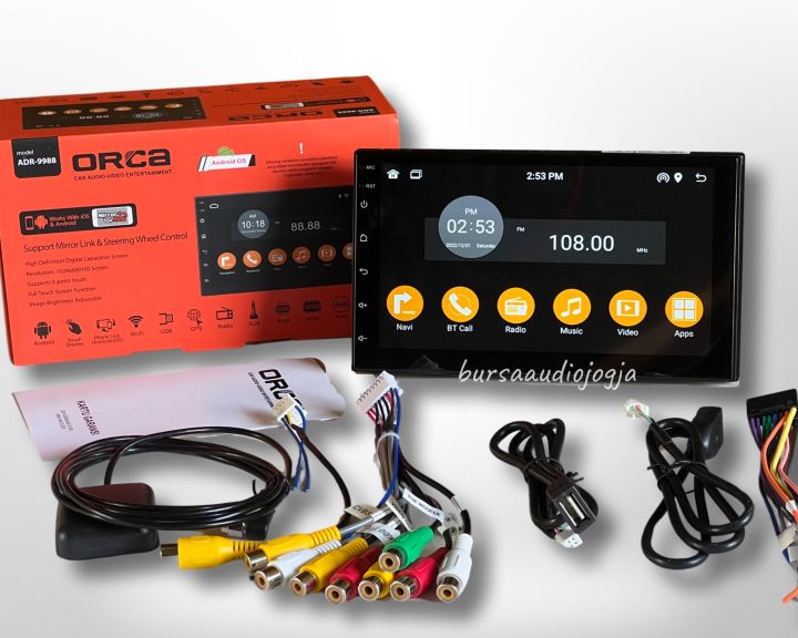 headunit android orca 7 inch Eco Auto Carplay Android Auto 2/32 DSP ...