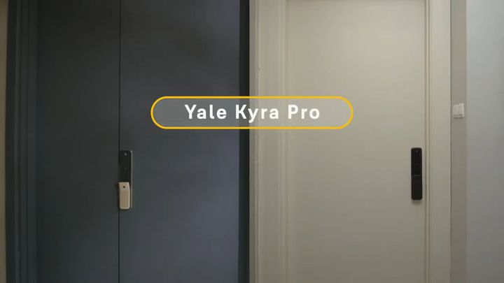 Yale Kyra Pro Push Pull Mortise Slim Smart Door Lock - Fingerprint/ PIN Code/ CPU Card ...