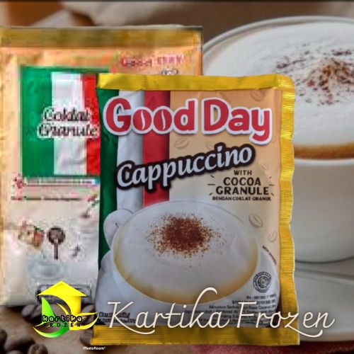 GOOD DAY COFFEE CAPPUCCINO WITH COCOA GRANULE RENCENG, 10 Sachet X 25 Gram | Lazada Indonesia