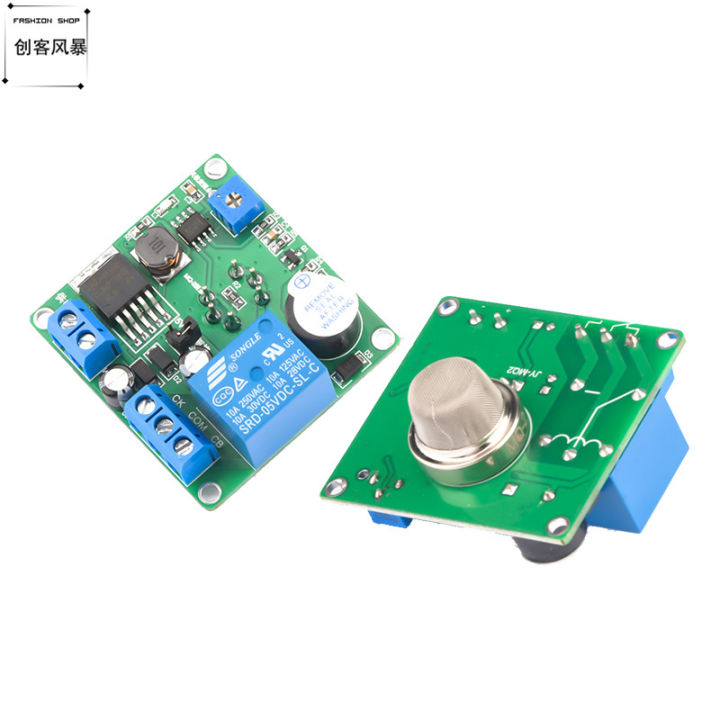 MQ-2 Smoke Sensor Smoke Alarm Module Smoke Detection on-off Controller ...