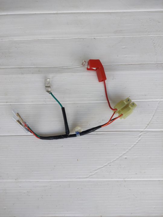 สายไฟขั้วแบตเตอรี่แท้HONDA CZI,เวฟ110iรุ่นแรกรุ่นสตาร์เท้า ,มีฟิวส์แถม ...