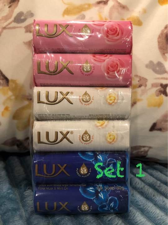 Imported LUX Bar Soap Assorted (80g x 6 bars) | Lazada PH