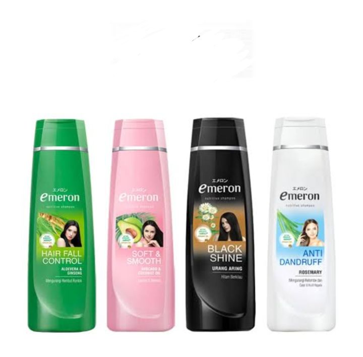 EMERON Shampoo Anti Hairfall / Soft & Smooth / Hijab Clean & Fresh ...
