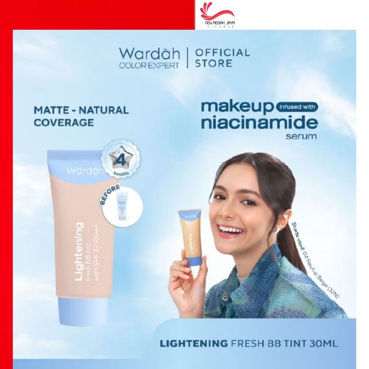 Wardah Lightening Fresh BB Tint 30ml BB Cream | Lazada Indonesia