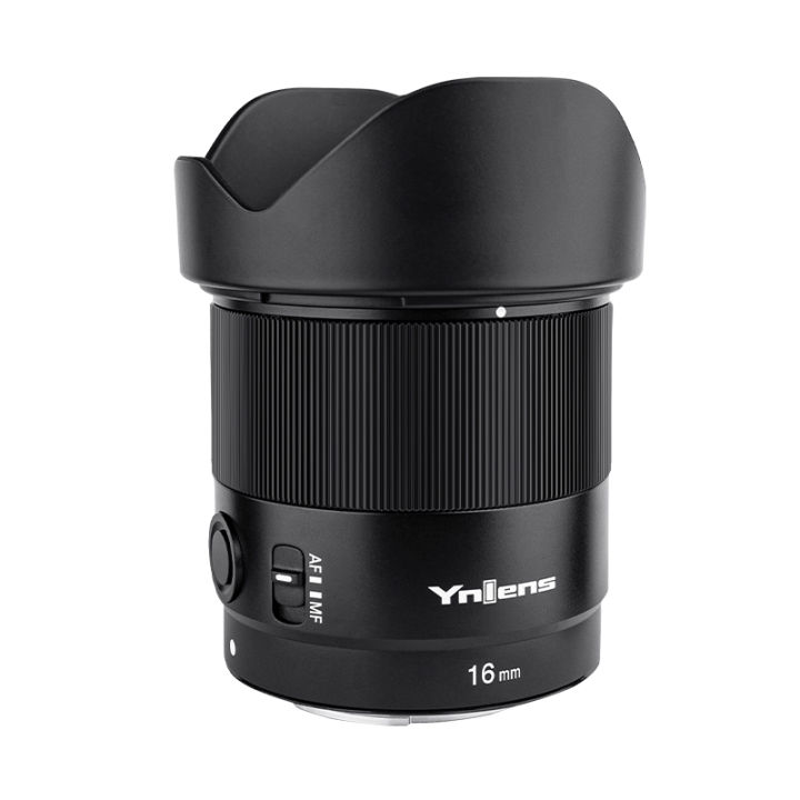 YONGNUO 16mm Sony Lens YN16mm F1.8S DA DSM Wide Angle APS-C Prime Lens ...