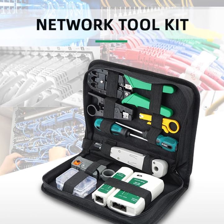 1 Set Five Types of Network Tool Kit Wire Clamp Combination Network ...