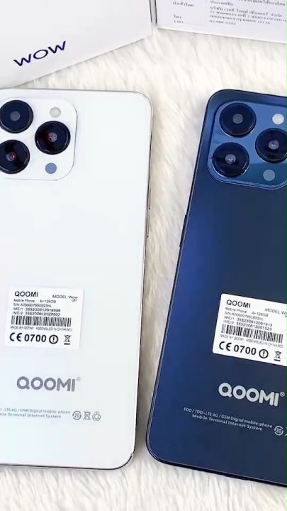 เครื่องศูนย์ไทย โทรศัพท์มือถือ QOOMI รุ่น WOW Q81 จอใหญ่6.5นิ้ว RAM 4GB ...