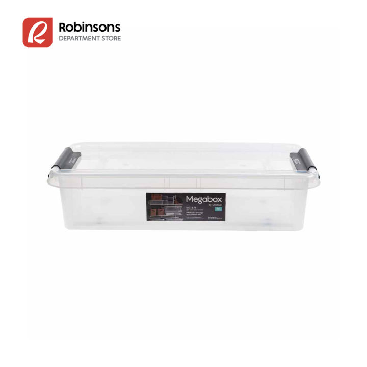 Megabox 32L Storage Box (Clear) | Lazada PH