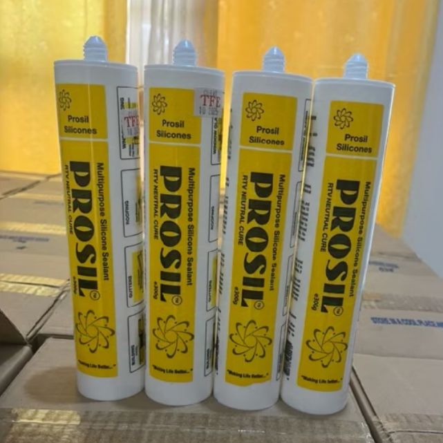 Prosil Silicone Sealant Available Colors; Clear, Bronze, Aluminum Gray ...
