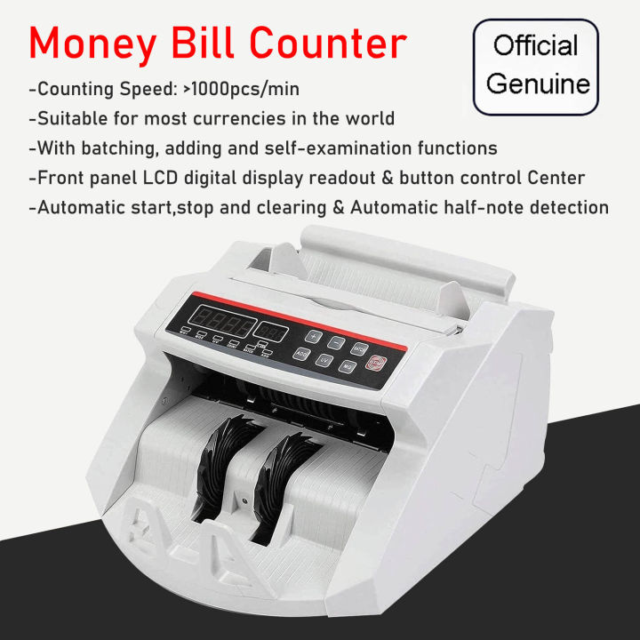 Automatic Money Bill Counter Money Detector Automatic Multi Currency ...