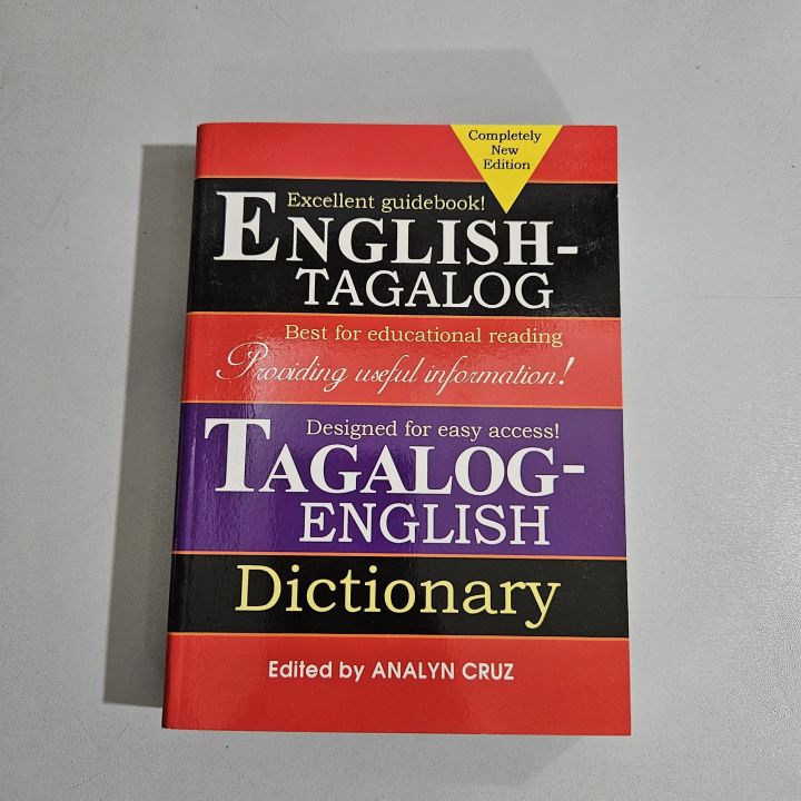 English - Tagalog Tagalog - English - Tagalog Dictionary | Lazada PH