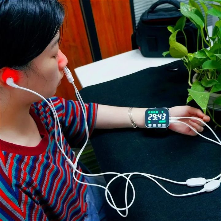 Laser Therapy Watch 650nm Physiotherapy Device for Hyperlipidemia ...