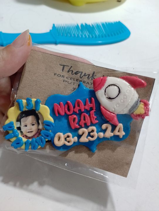personalized ref magnet rocket theme | Lazada PH