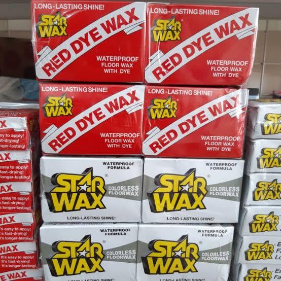 Star Wax Floor Wax 90G Starwax (Red, Colorless, Red dye) | Lazada PH