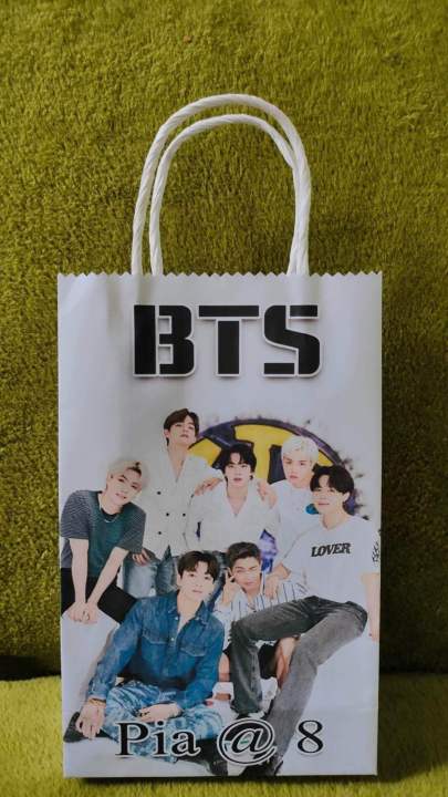 BTS Design 2 free Customize Lootbag sold per pack (10 pcs) | Lazada PH