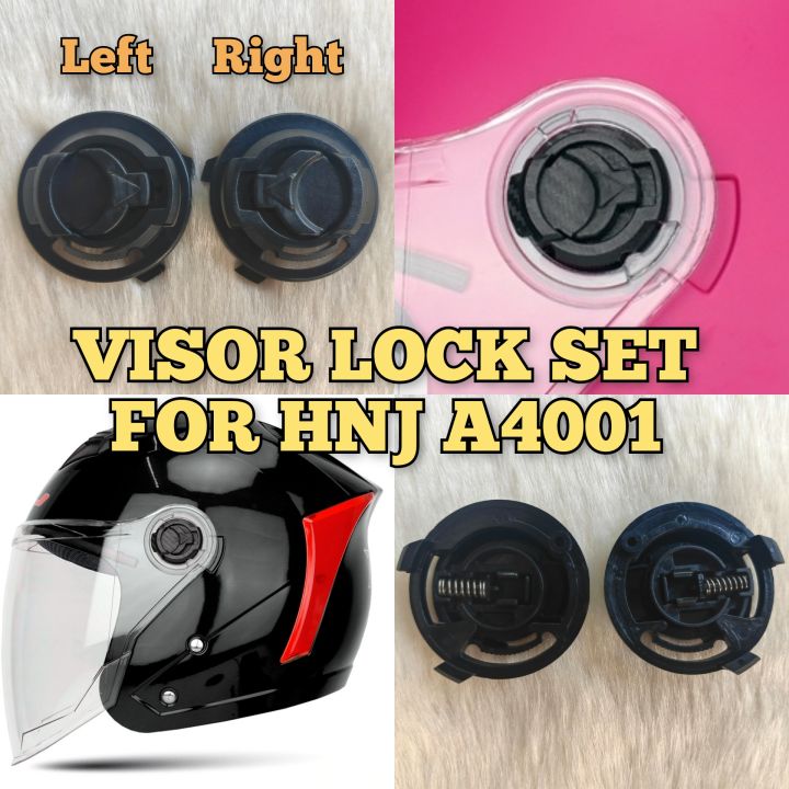 Visor Lock Set for Half Face HNJ A4001 Helmet | Lazada PH