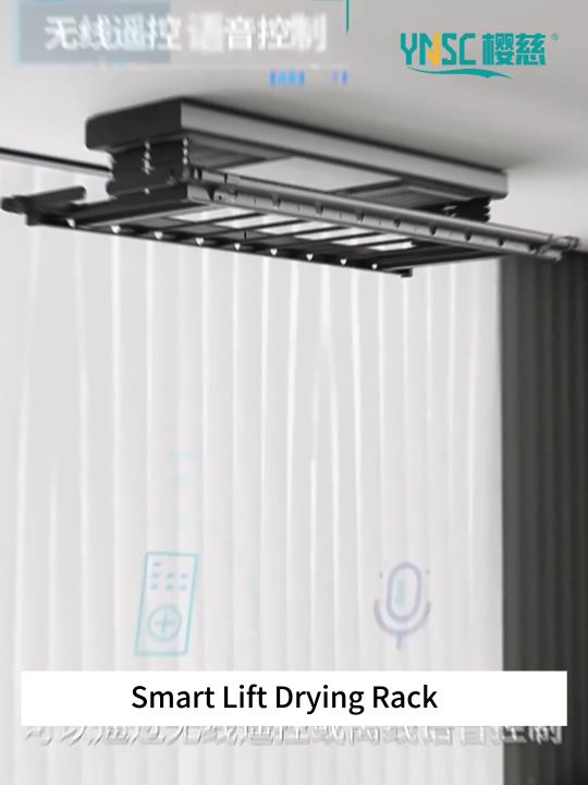 Modern Electric Lifting Stainless Adjustable Foldable Hang Clothes ...