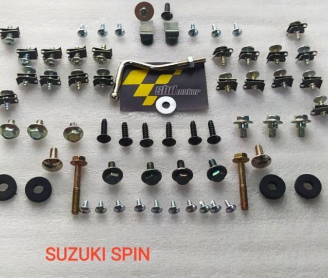 baut body full set suzuki spin 125/Baut full body lengkap suzuki ...