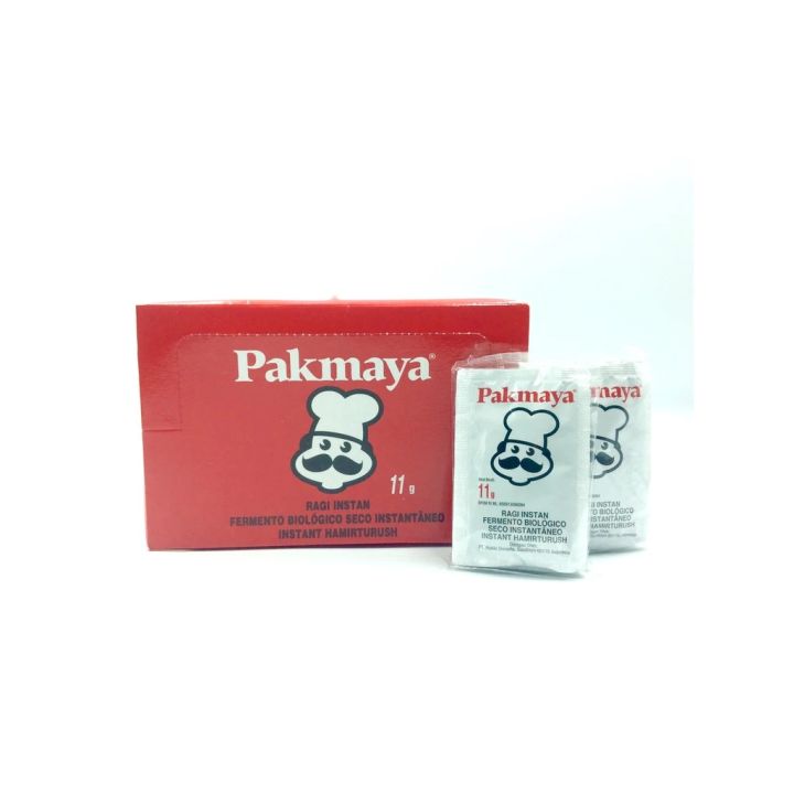 PAKMAYA Ragi Instan sachet 11g / Ragi Pakmaya Sachet | Lazada Indonesia