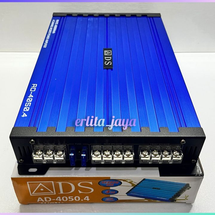 Power amplifier ADS AD-4060.4 Channel mosfet car audio | Lazada Indonesia