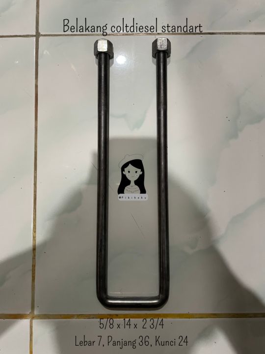 kawel per coltdiesel belakang begel per ps100 ubolt ps120 cekak per PS ...