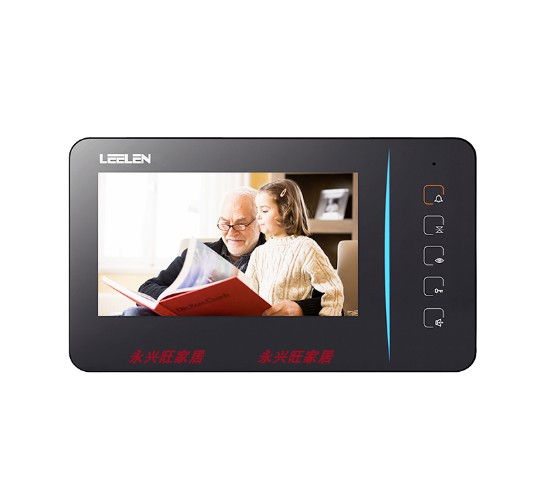 Leelen Lilin N60 Color Visual Intercom Doorbell 7-Inch Touch Button JB ...