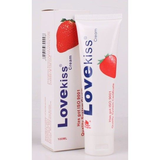 ORIGINAL LOVE KISS LUBRICANT STRAWBERRY CREAM 100ml. | Lazada PH