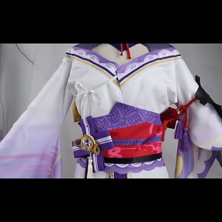 Raiden Shogun Cosplay Costume Cosplay Game Genshin Impact Baal Outfits ...