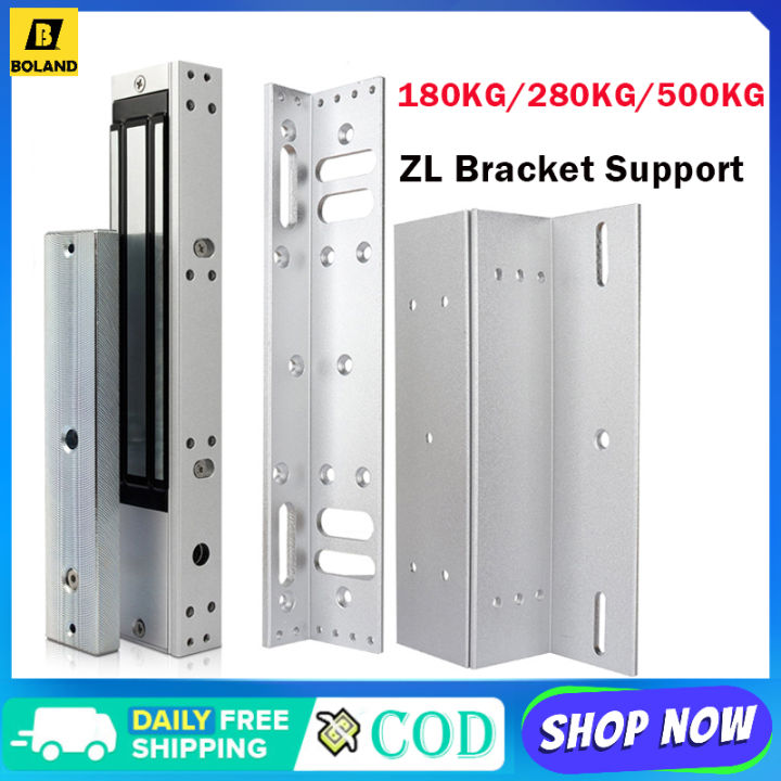 Boland ZLBracket Support For 180kg 280kg 500kg Access Control Electric Magnetic Door Lock ZL ...