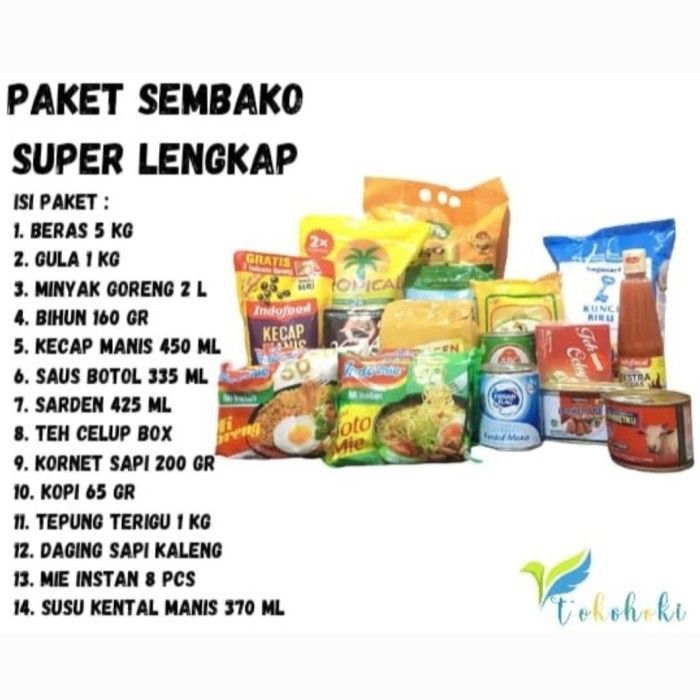 Paket sembako LENGKAP Murah, Parcel Lebaran KOMPLIT Sesuai deskripsi ... Paket sembako LENGKAP Murah, Parcel Lebaran KOMPLIT Sesuai deskripsi ...