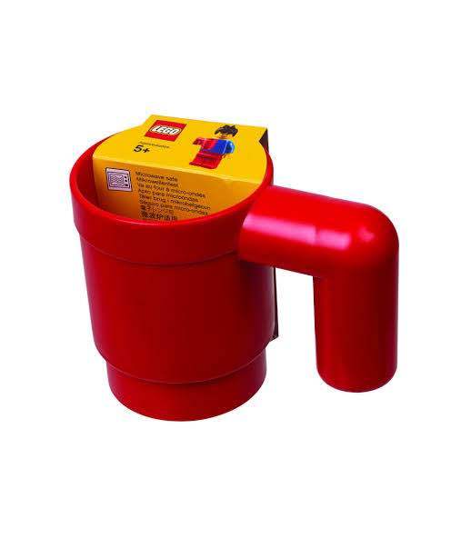 Lego : Upscaled Mug สีแดง แก้วน้ำ ใช้ได้จริง แก้วมัก (หายาก) (ของแท้ ...