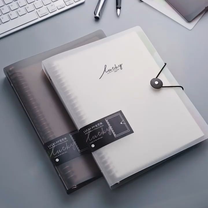 A5 B5 A4 Loose Leaf Thicken Notebook Grid Notebook File Folder