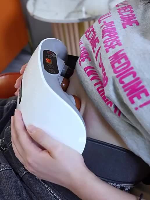 AUX Double Disk Batu Pengurut Perut Rangsangan Acupoint Terapi Haba ...