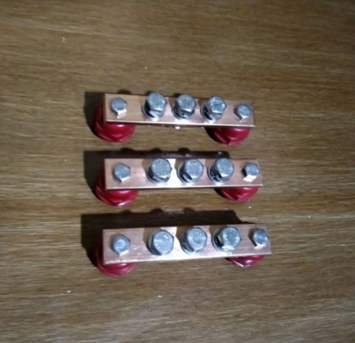 busbar tembaga 4mm - plat strip tembaga busbar 4mm x 25mm x 150mm ...