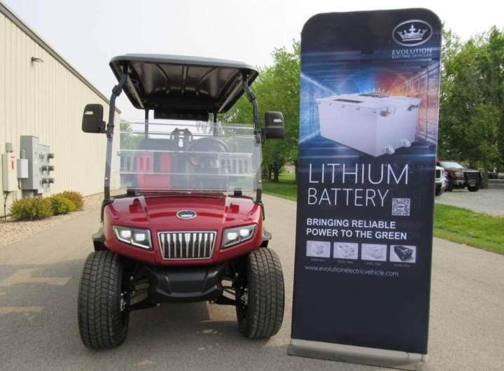 2023 Evolution D5 Maverick Lithium Ion 4 Pass Golf Cart | Lazada PH