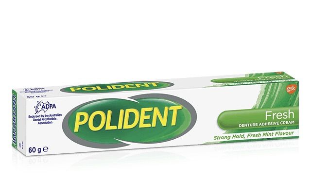 Polident Denture Adhesive Fresh Mint Cream 60g | Lazada PH