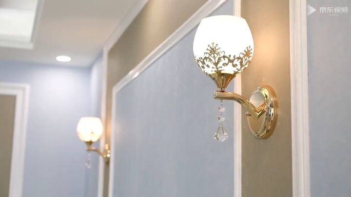 Gogeous wall light indoor design 3 color adjustable retro modern wall ...