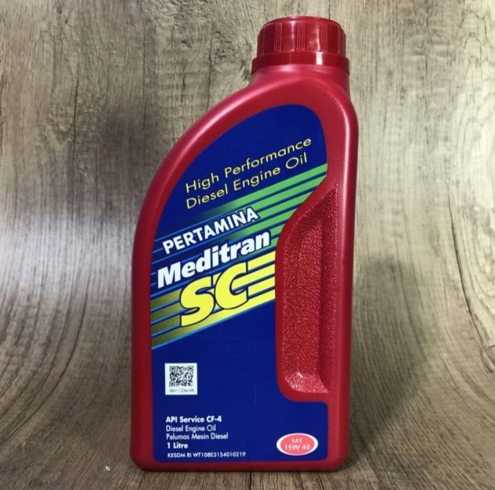 Oli Pertamina Meditran SC SAE 15W-40 Diesel 1 Liter 💯 Original | Lazada ...