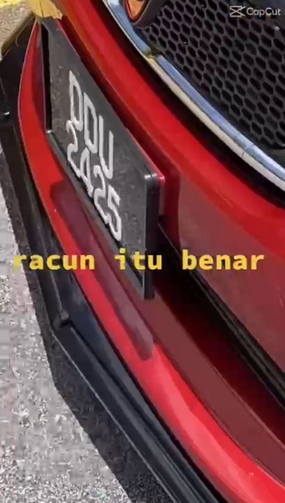 SAMURAI-LIPS Double Layer Universal FRONT BUMPER DIFFUSER LIP (Fit All ...