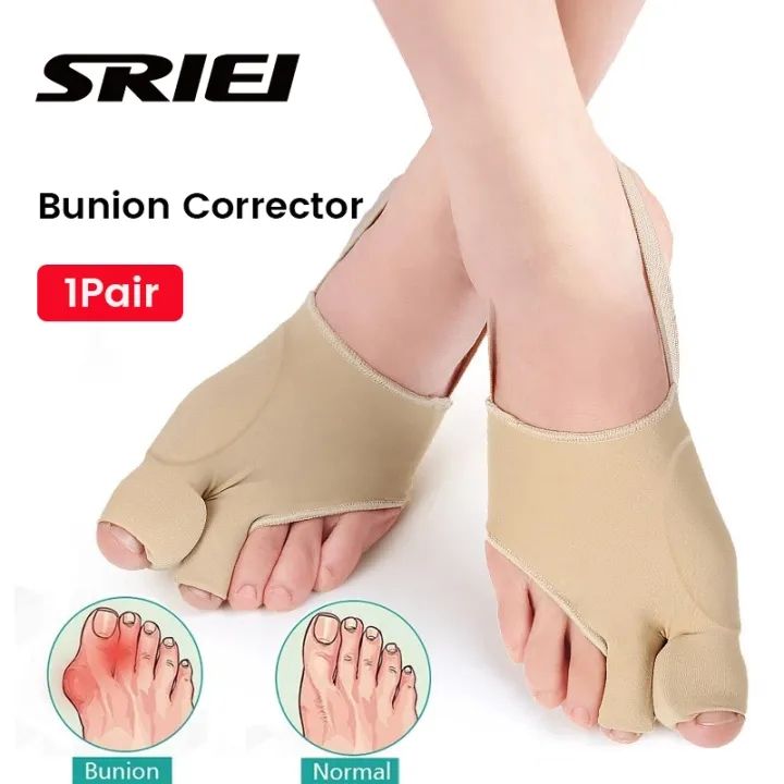 SRIEI 1Pair Hallux Valgus Bunion Corrector ซิลิโคนเจล Big Toes ...