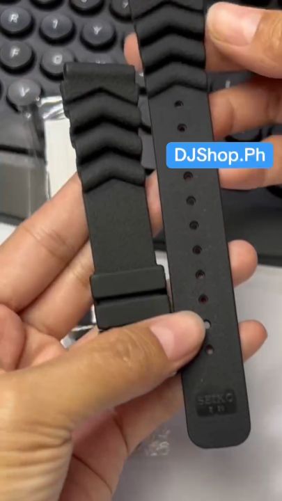 Class A 22mm 20mm Seiko Diver Watch Strap Replacement Rubber Sport ...