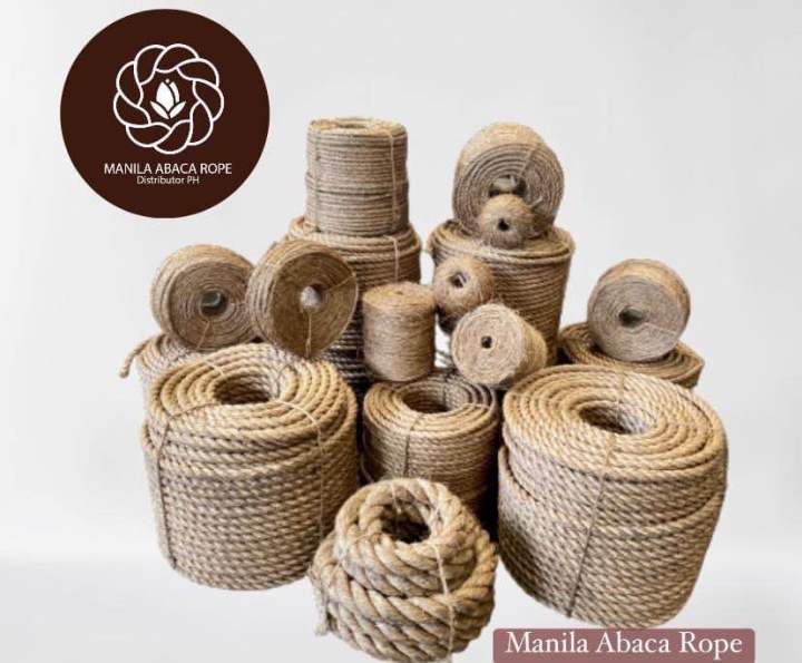 20 Meters All Size Manila Abaca Rope | Lazada PH