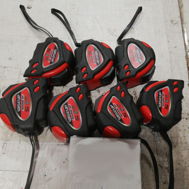 WISEUP Original Automatic Locking Rubber 3/5/7.5 Meters Stainless Steel ...